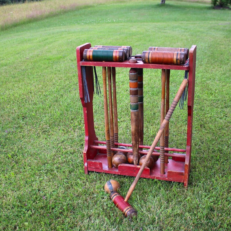 Croquet Set - Etsy