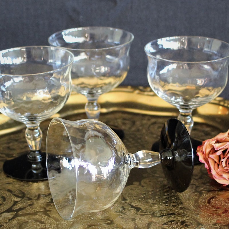 Crystal Stemware - Etsy