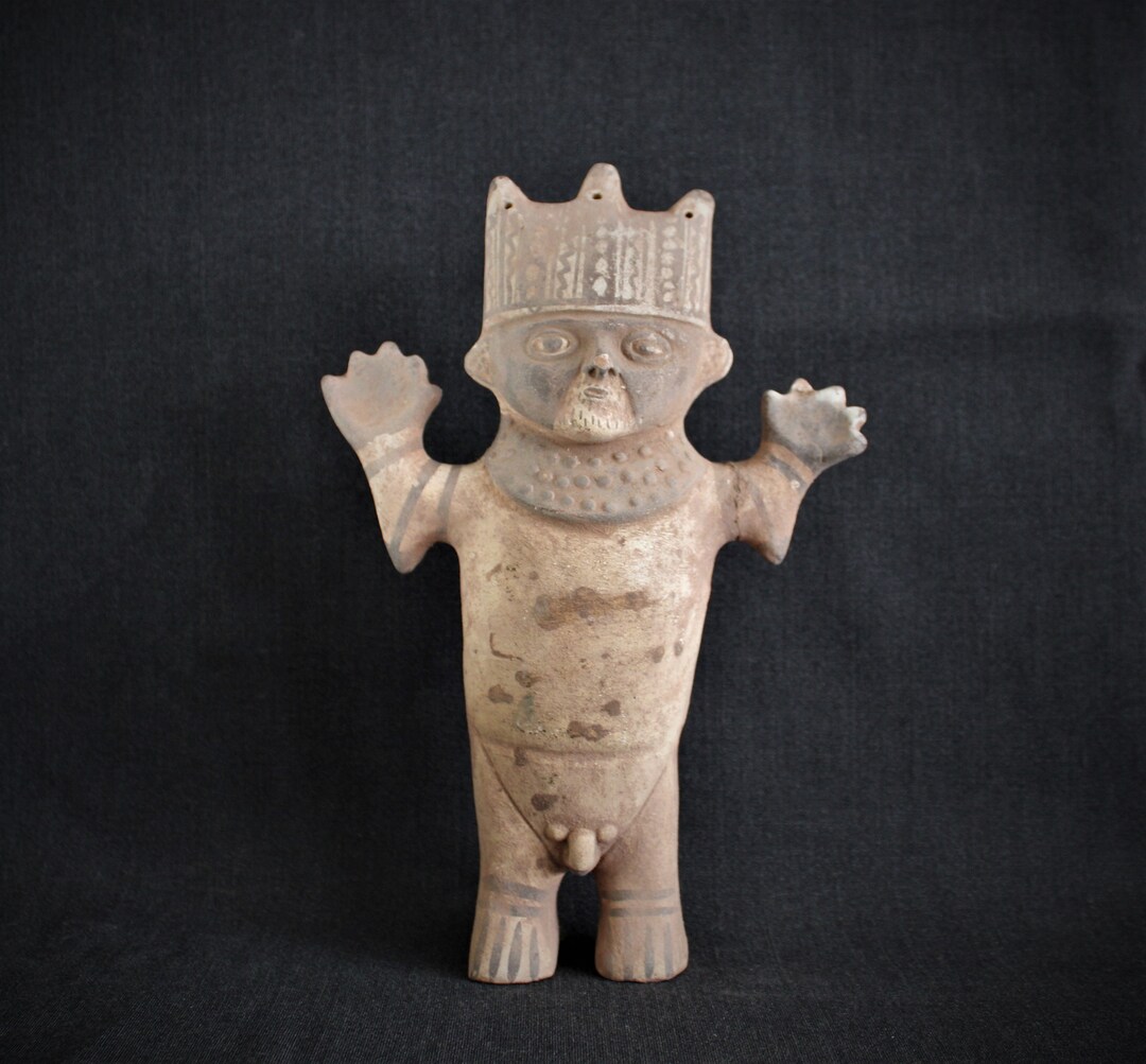 Authentic Antique Pre-columbian Chancay Standing Figure Artifact 11" - Etsy
