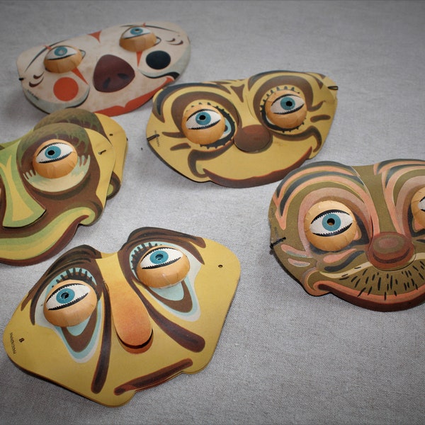 Die Cut Paper Mask - Etsy