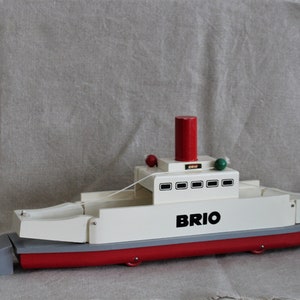 Vintage Brio Ferry Boat Classic Swedish Wooden Toy | Etsy