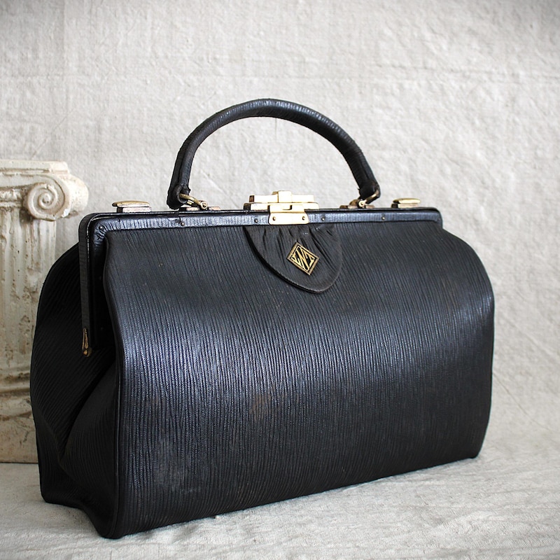 Antique Doctor Bag - Etsy
