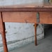 Antique Wooden Folding Sewing Tailor Table With Measure Portable ...