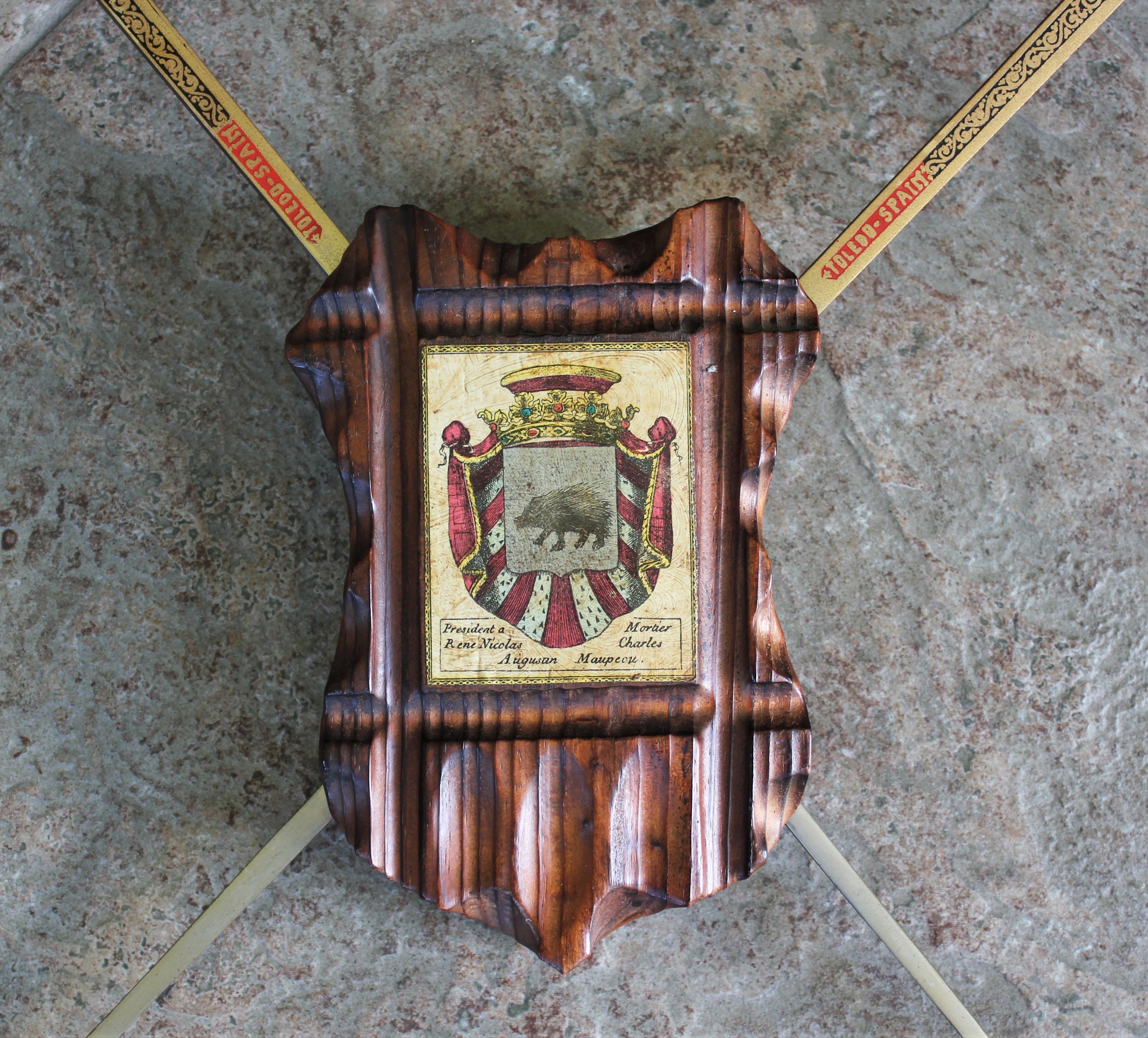 Vintage Toledo Spanish Fencing Foil Swords Decorative Wall | Etsy