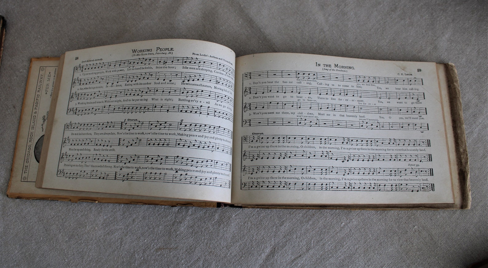 3 Antique 19th C Choir Music Song Books - Etsy