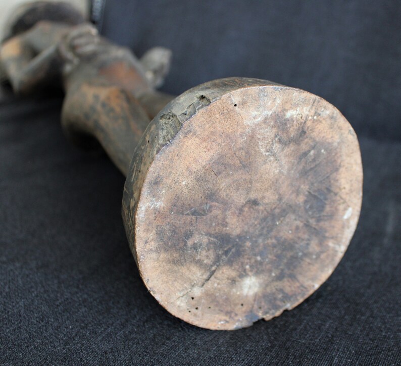 Antique African Carved Wood Deble Senufo Figure Statue | Etsy