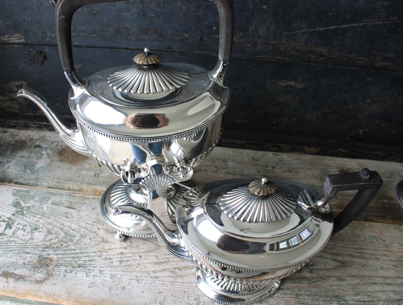 Gorgeous Vintage 1920 Gorham Silverplate Tea Set Tipping - Etsy