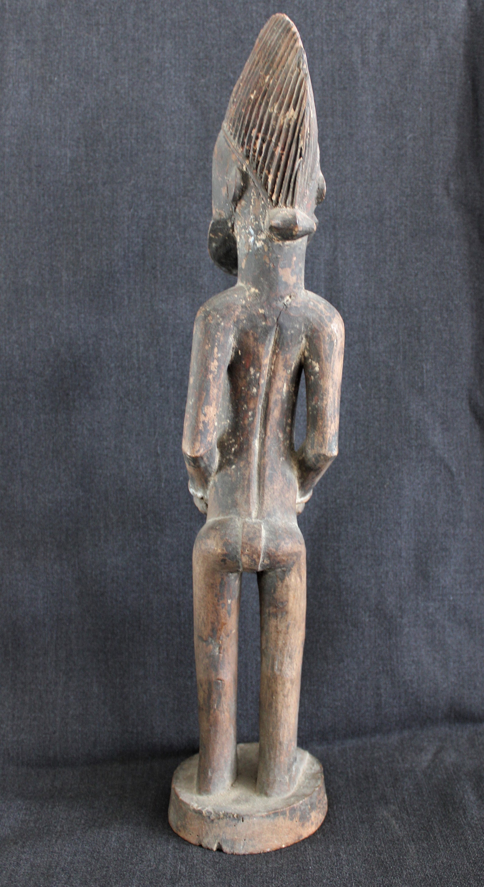 Antique African Carved Wood Deble Senufo Figure Statue | Etsy