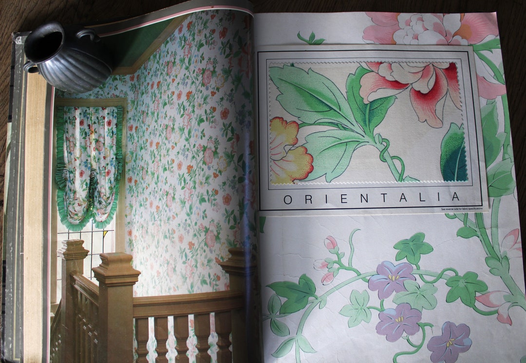 Vintage Jay Yang Interiors 1984 Designer Wallpaper Sample Book 113 ...
