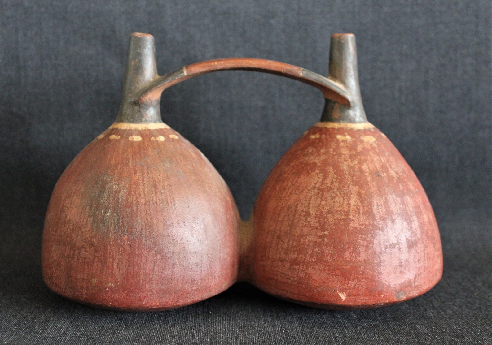 Authentic Antique Pre-columbian Ceramic Double Bottle Bridge | Etsy