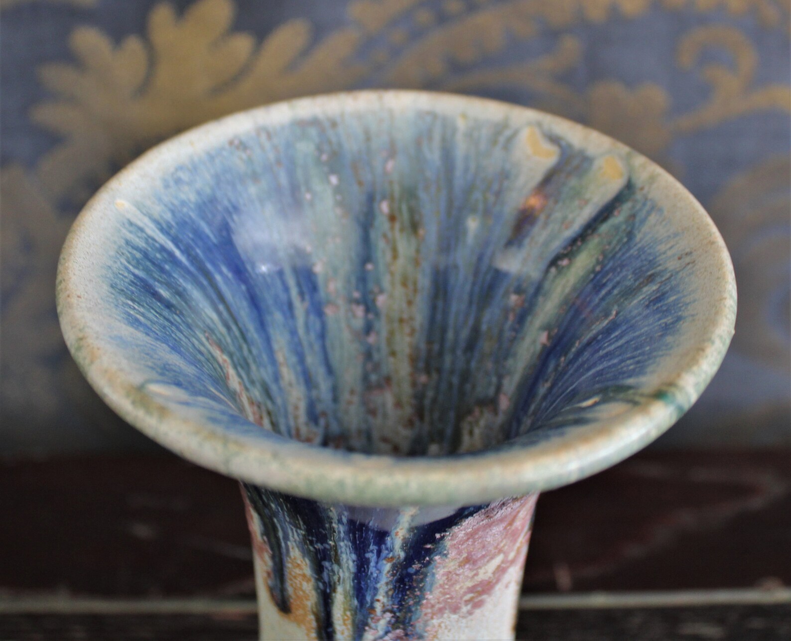 Vintage Rustic Japanese Studio Pottery Vase - Etsy