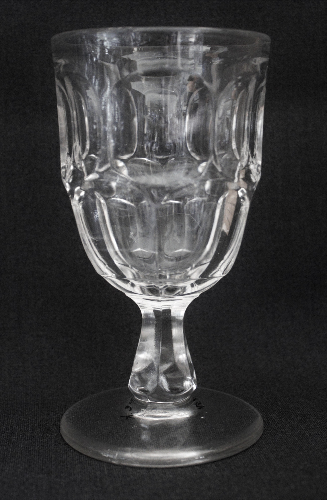 7 Antique EAPG Early American Pattern Glass Wine Water Goblets | Etsy