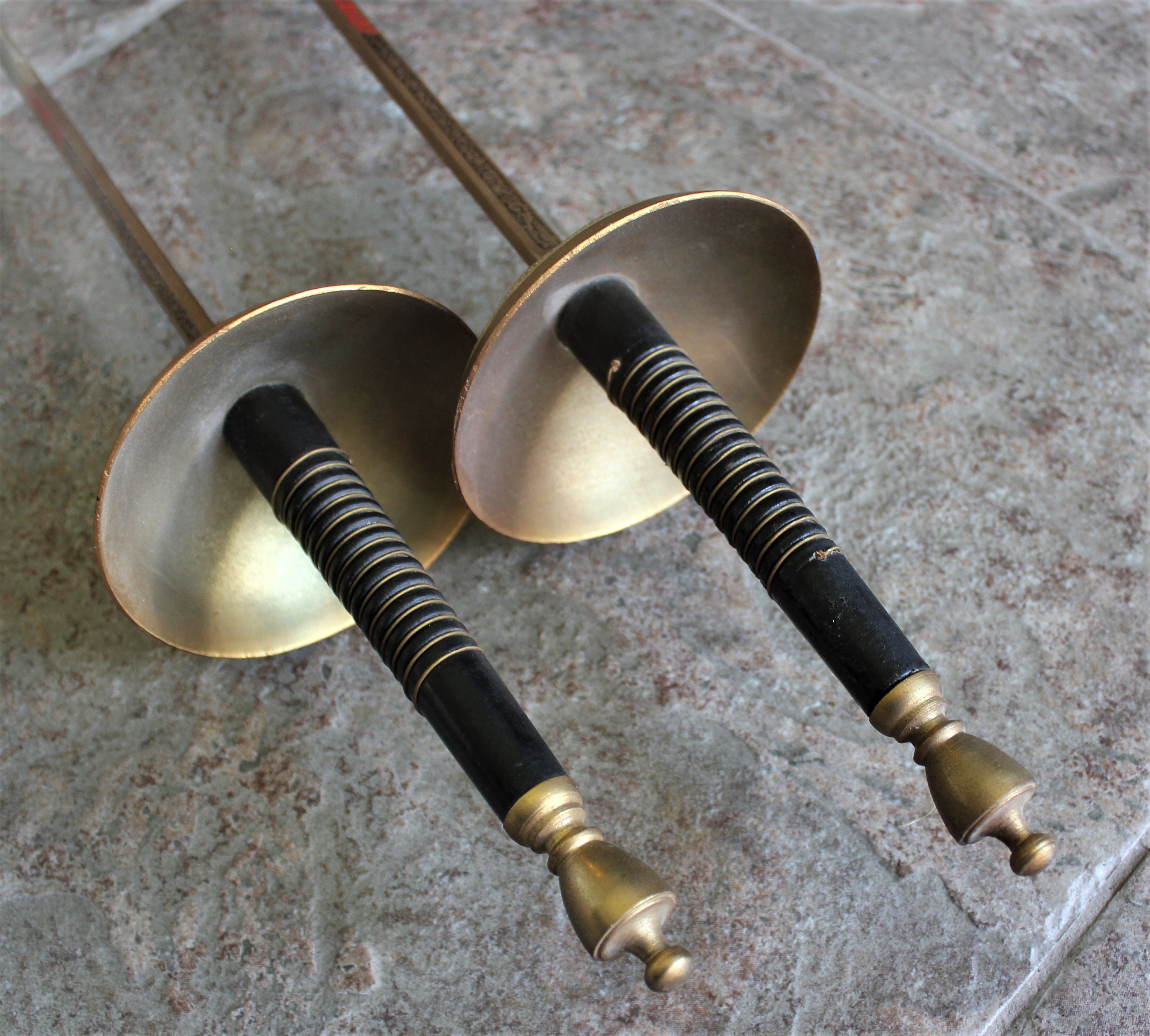 Vintage Toledo Spanish Fencing Foil Swords Decorative Wall | Etsy