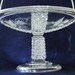 Antique EAPG Pattern Glass Paneled Finecut Pedestal Compote - Etsy