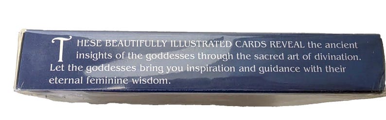 Ancient Feminine Wisdom of Goddesses & Heroines Oracle Divination 2007 ...