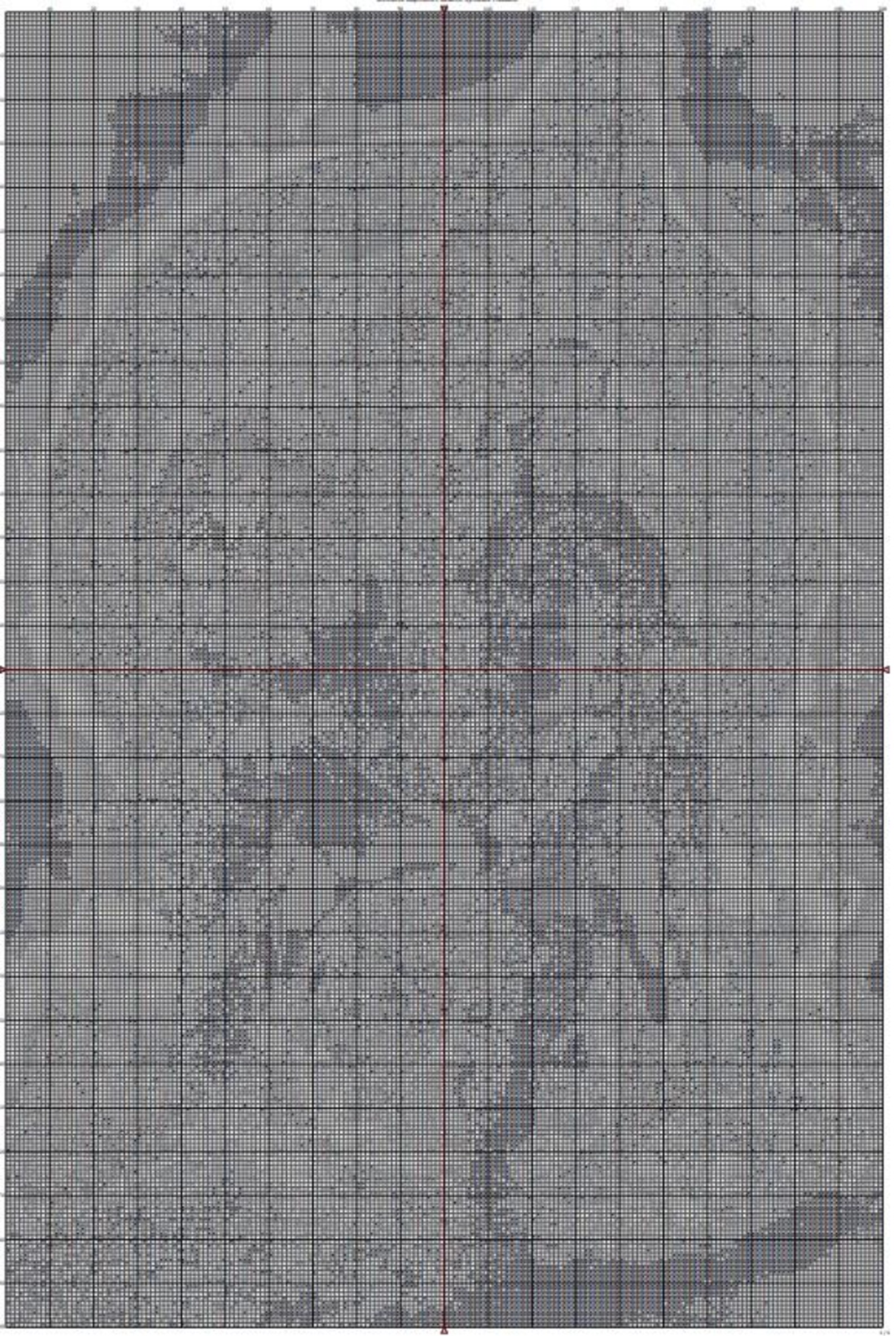 Demonic Baphomet Satanic Symbols Macabre Cross Stitch Pattern. Instant ...