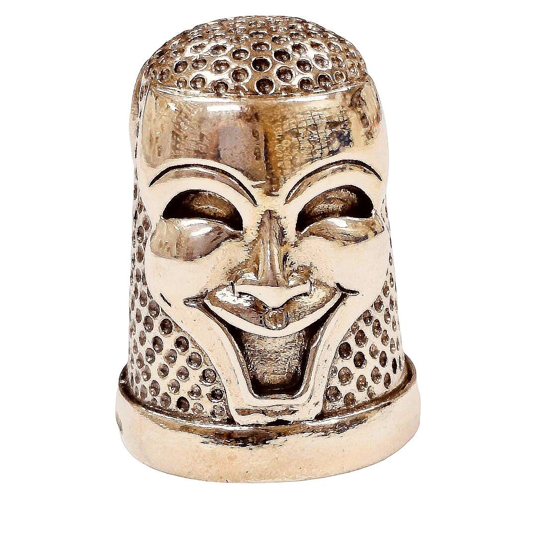 Comedy Tragedy Masks Thimble - Collectible Thimble - Thimble Collectors ...