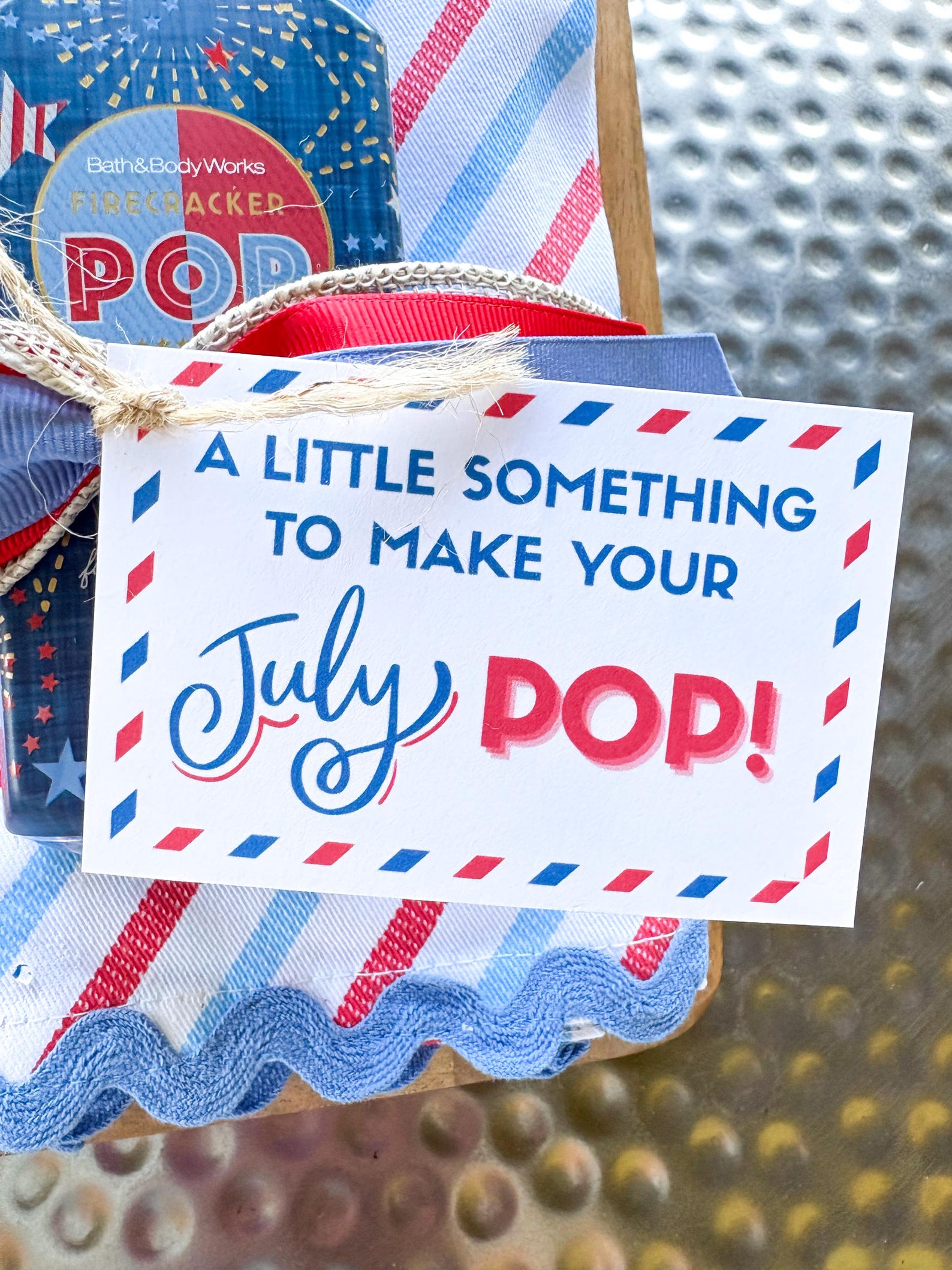 4th of July - A Little Something to Make Your July POP! - Gift Tag - Etsy