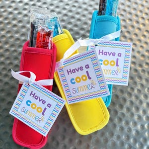 Cute "have a Cool Summer" Printable Gift Tag - Etsy