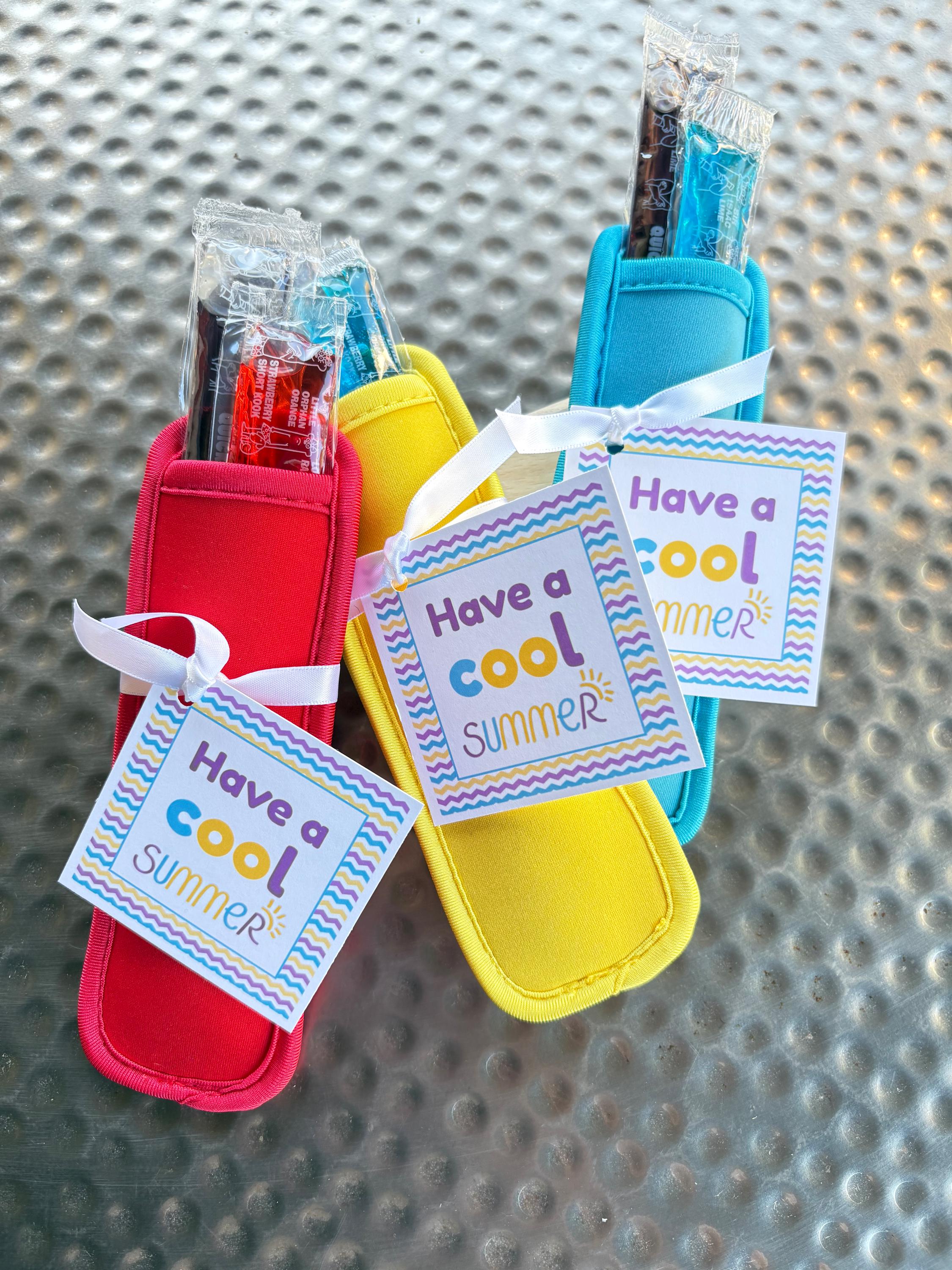 Cute "have a Cool Summer" Printable Gift Tag - Etsy