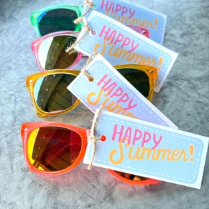 Happy Summer Printable Gift Tag - Etsy