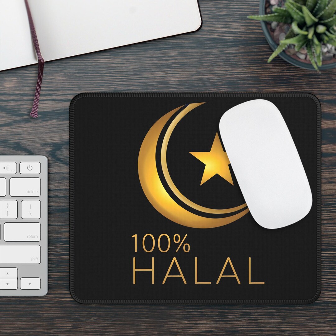 Gaming Mouse Pad, Islamic Design, Muslim Prayer Mat, Halal Computer ...