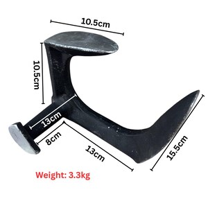 Shoemaker Cobbler Anvil Tool Cast Iron Three-footed Stand Shoe Repair ...