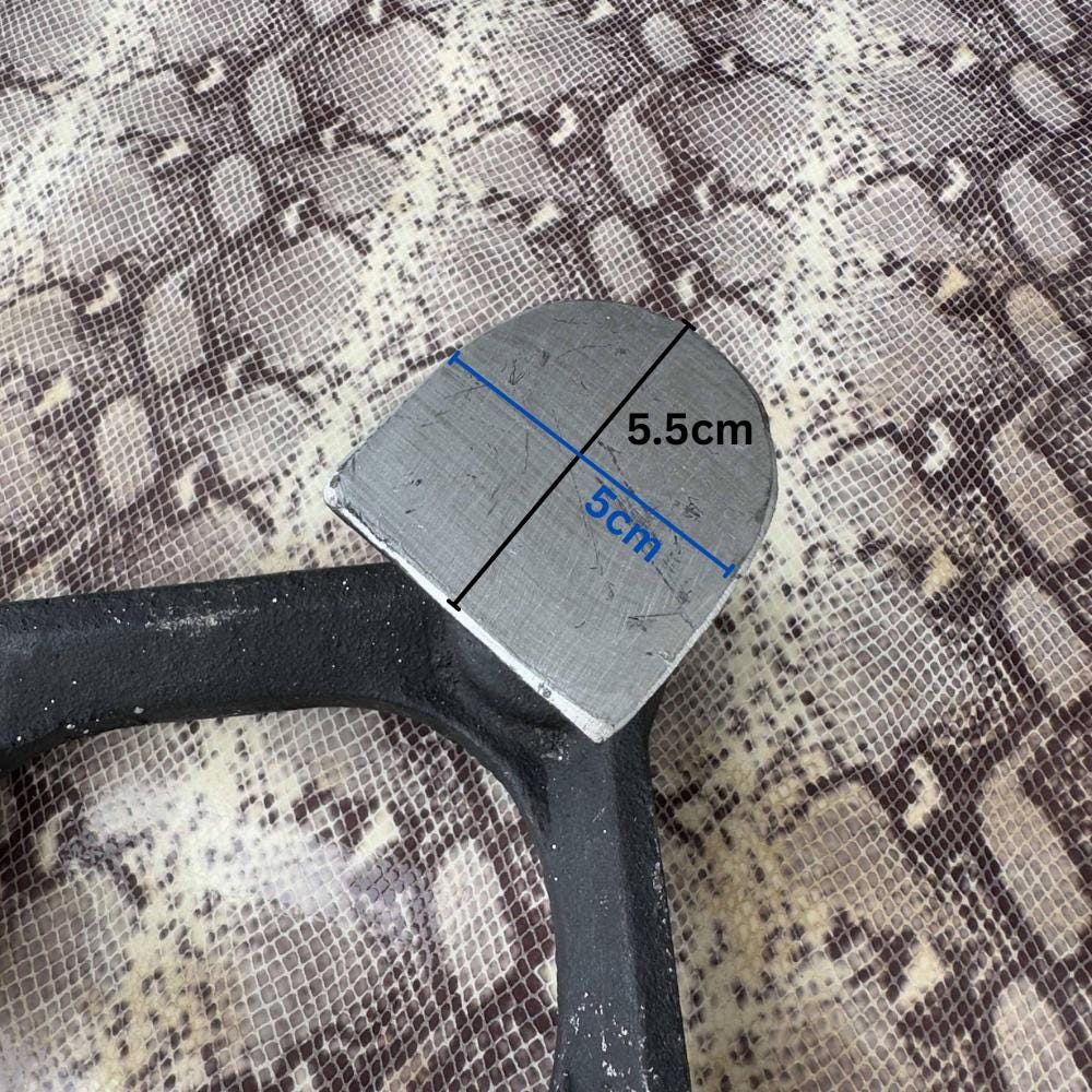 Shoemaker Cobbler Anvil Tool Cast Iron Three-footed Stand Shoe Repair ...