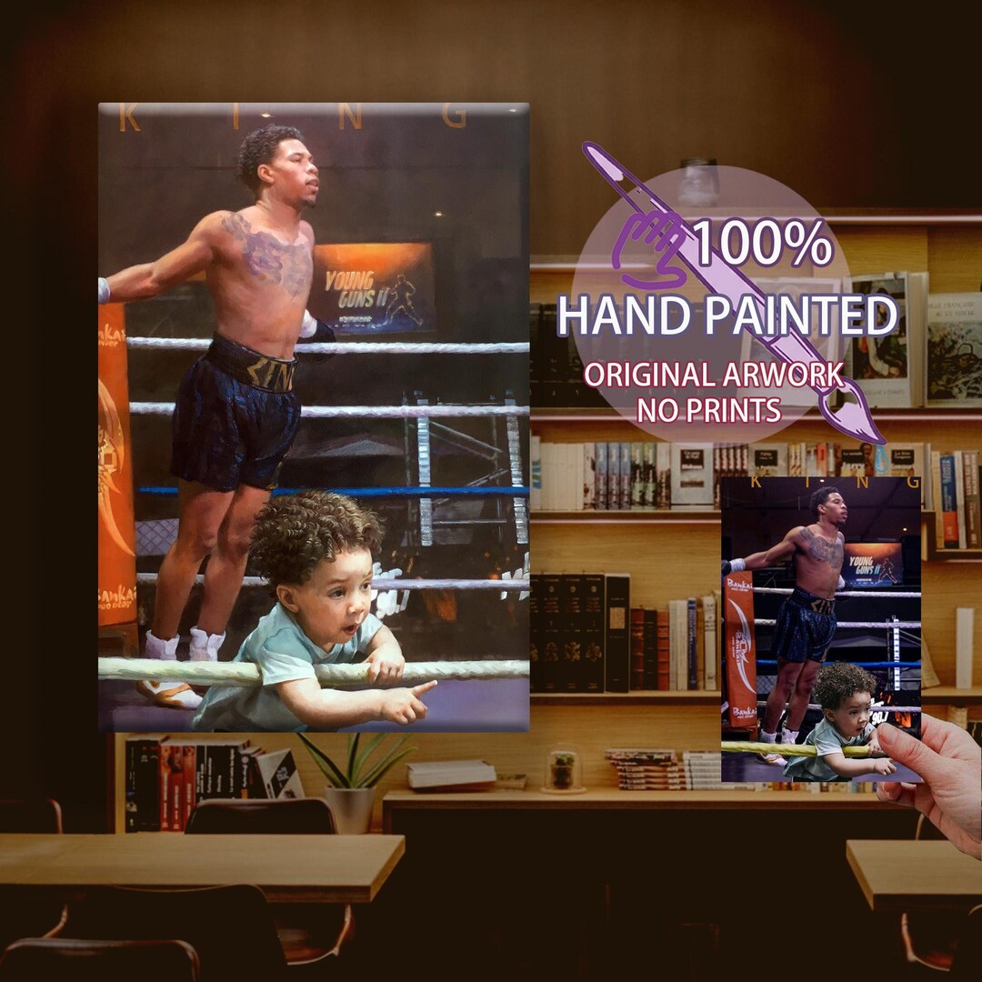 Custom Abstract Sports Oil Painting on Canvas Hand Painted Athlete ...