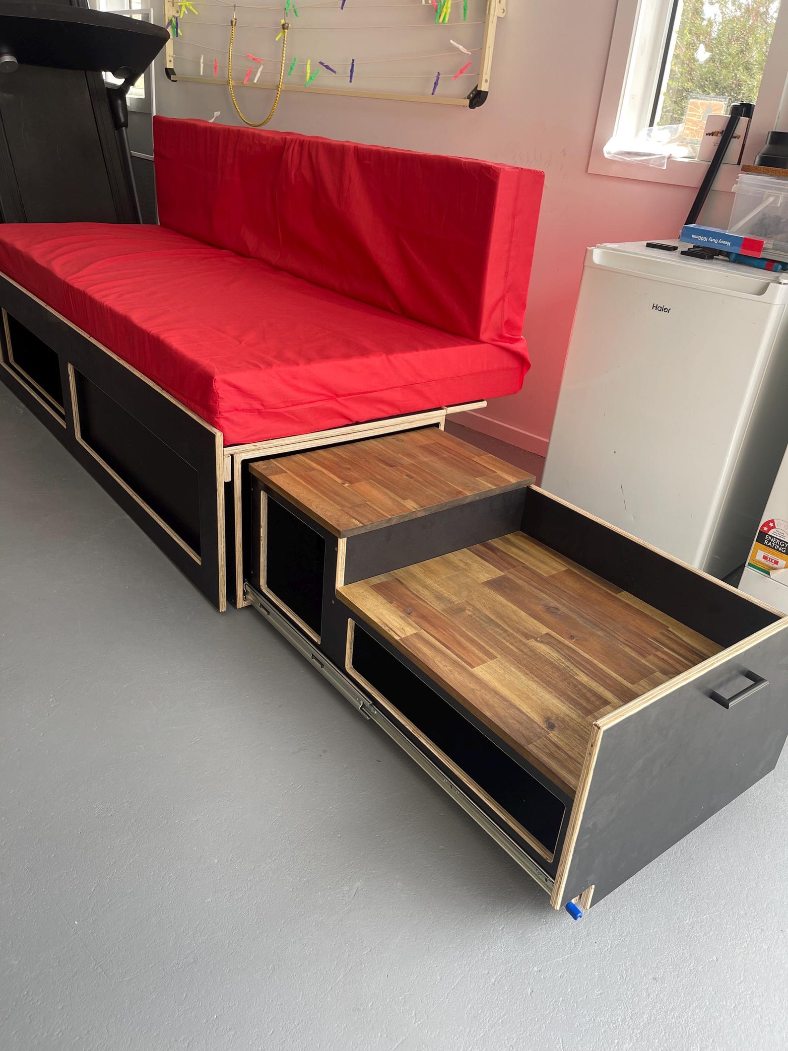Pull Out Bed for Van.easy to Make. for Any Van. Hiace/vw/iload/express ...