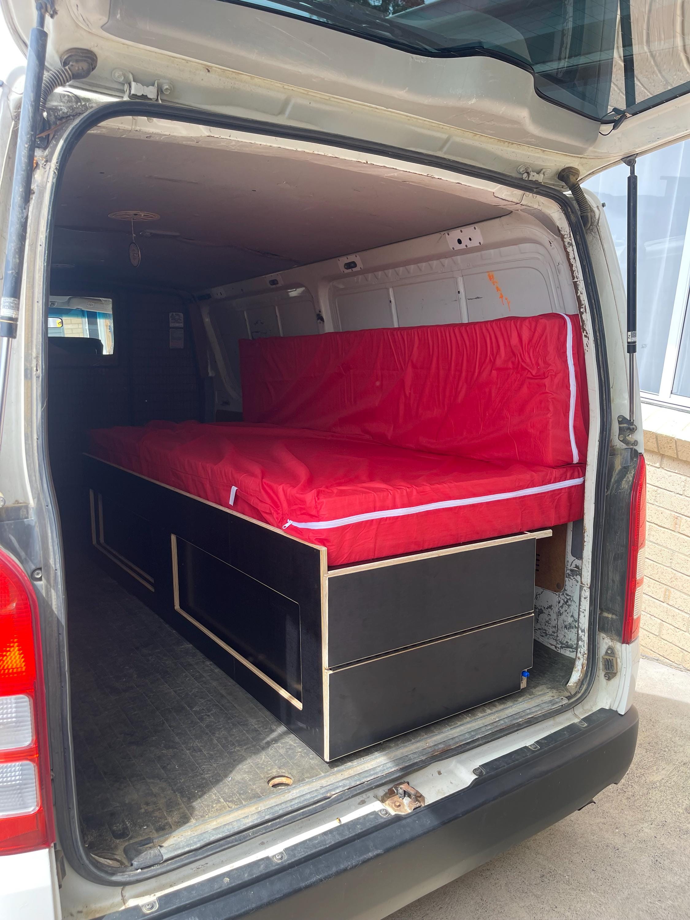 Pull Out Bed for Van.easy to Make. for Any Van. Hiace/vw/iload/express ...