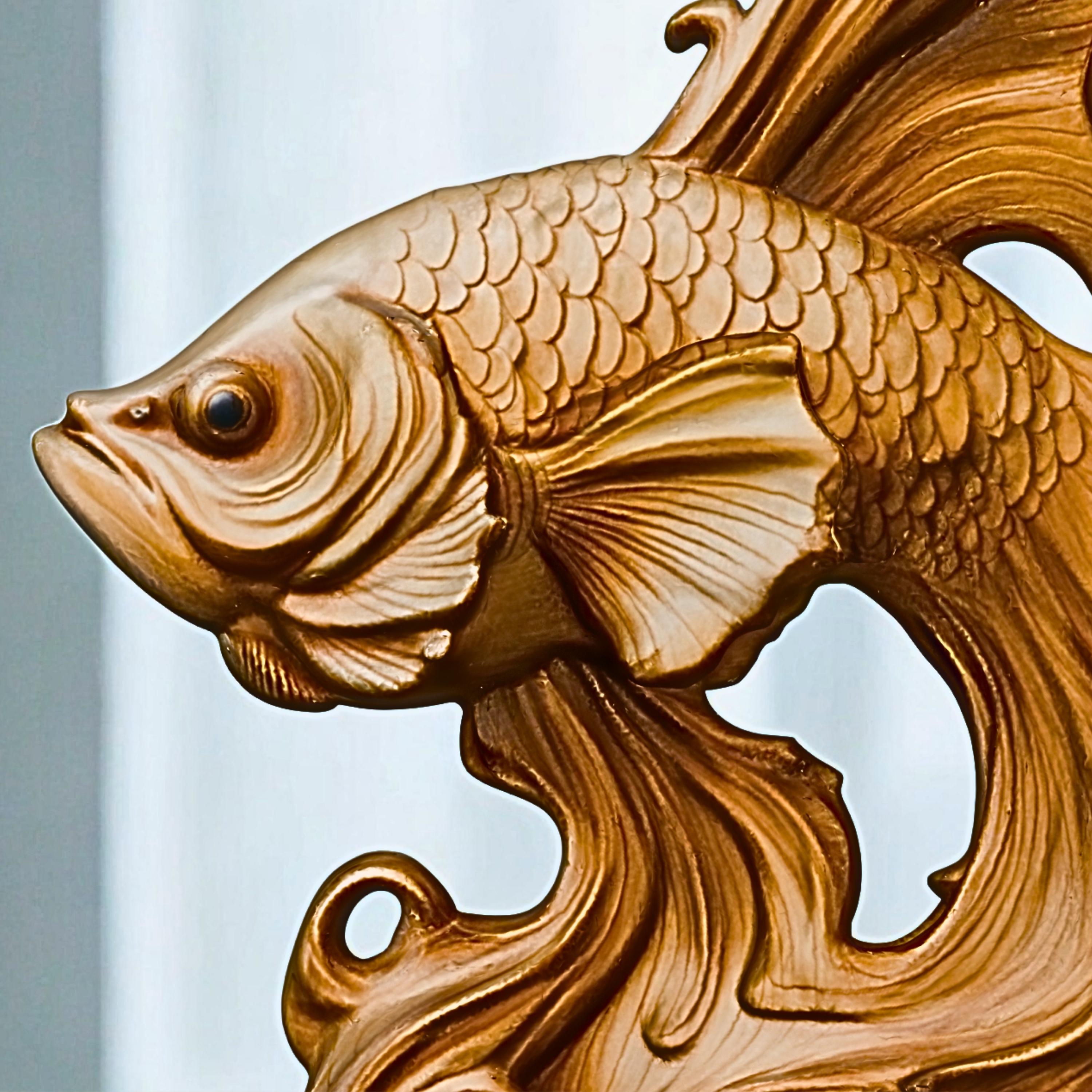 Betta Fish STL File for 3D Printing – Detailed Decorative Sculpture ...