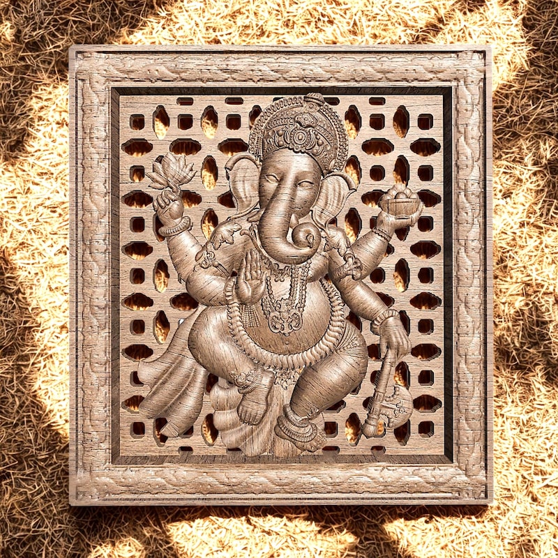 Modern Ganesha Art - Etsy