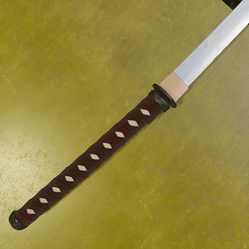 Katana Sword 3D Model STL OBJ – Samurai Blade for PLA 3D Printing ...