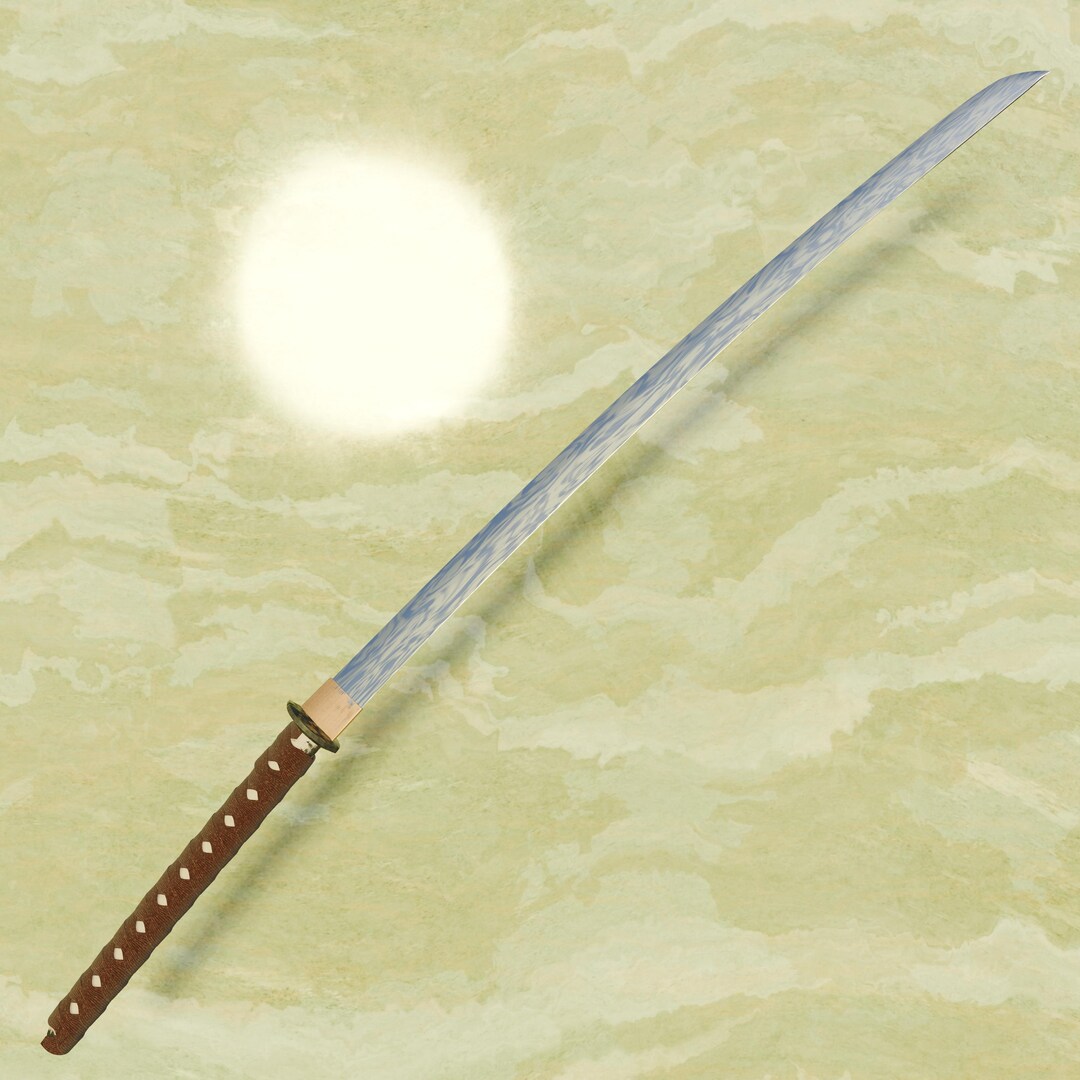 Katana Sword 3D Model STL OBJ – Samurai Blade for PLA 3D Printing ...