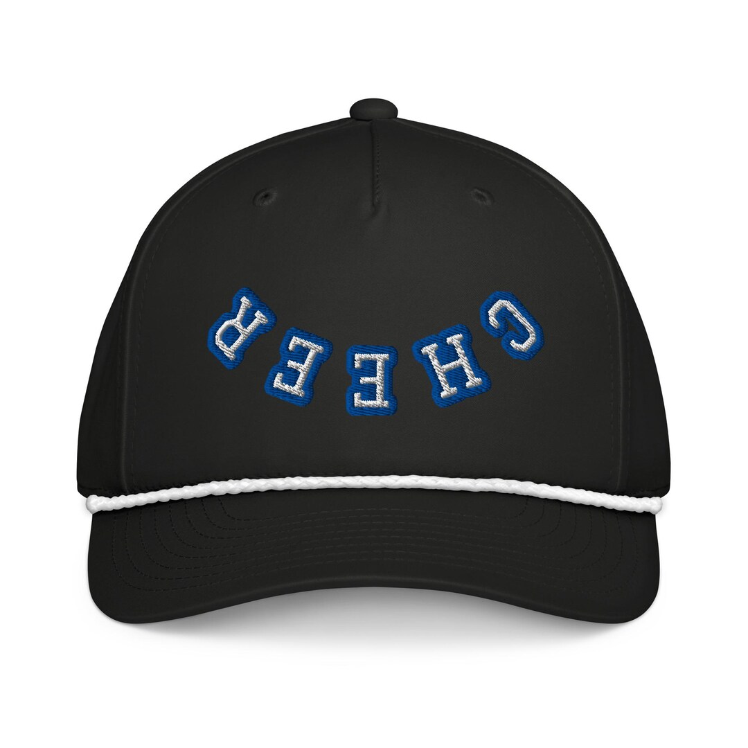 Flipped Cheer Classic Rope Cap – Snapback Hat With Braided Bill | Cheer ...