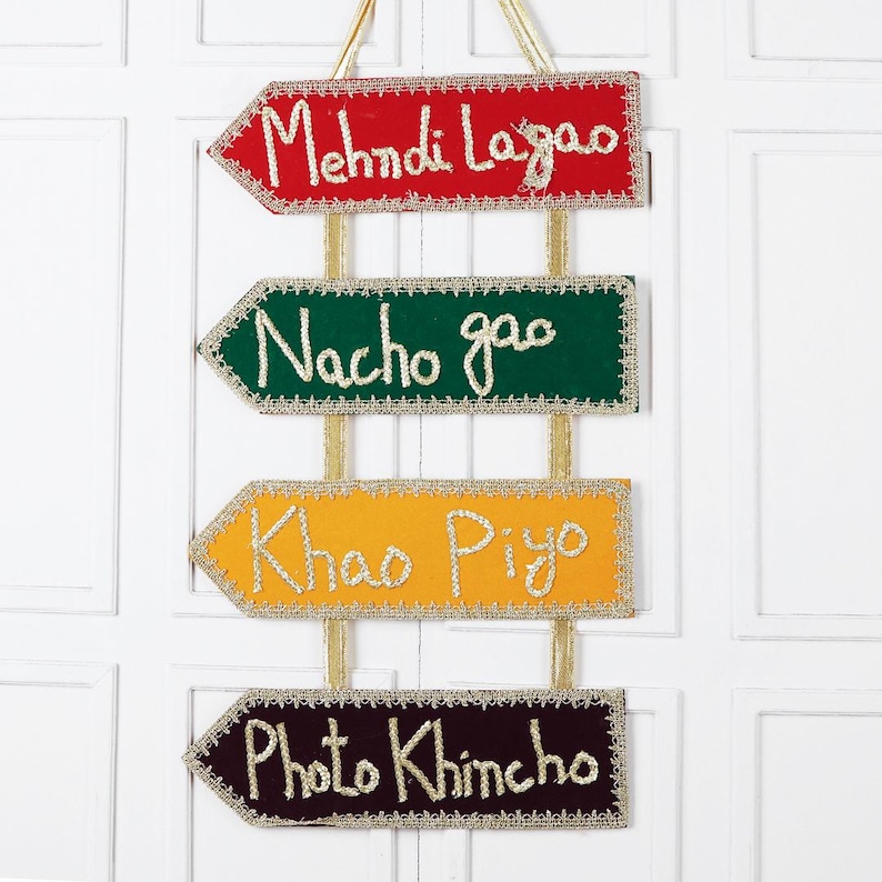 Mehndi Maiyu Hanging Wedding Props: Traditional Decor - Etsy