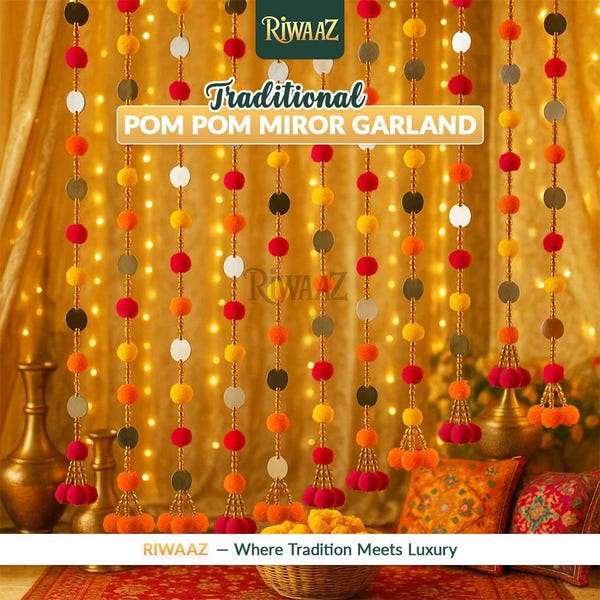 Buy Indian Pom Pom Online In India - Etsy India