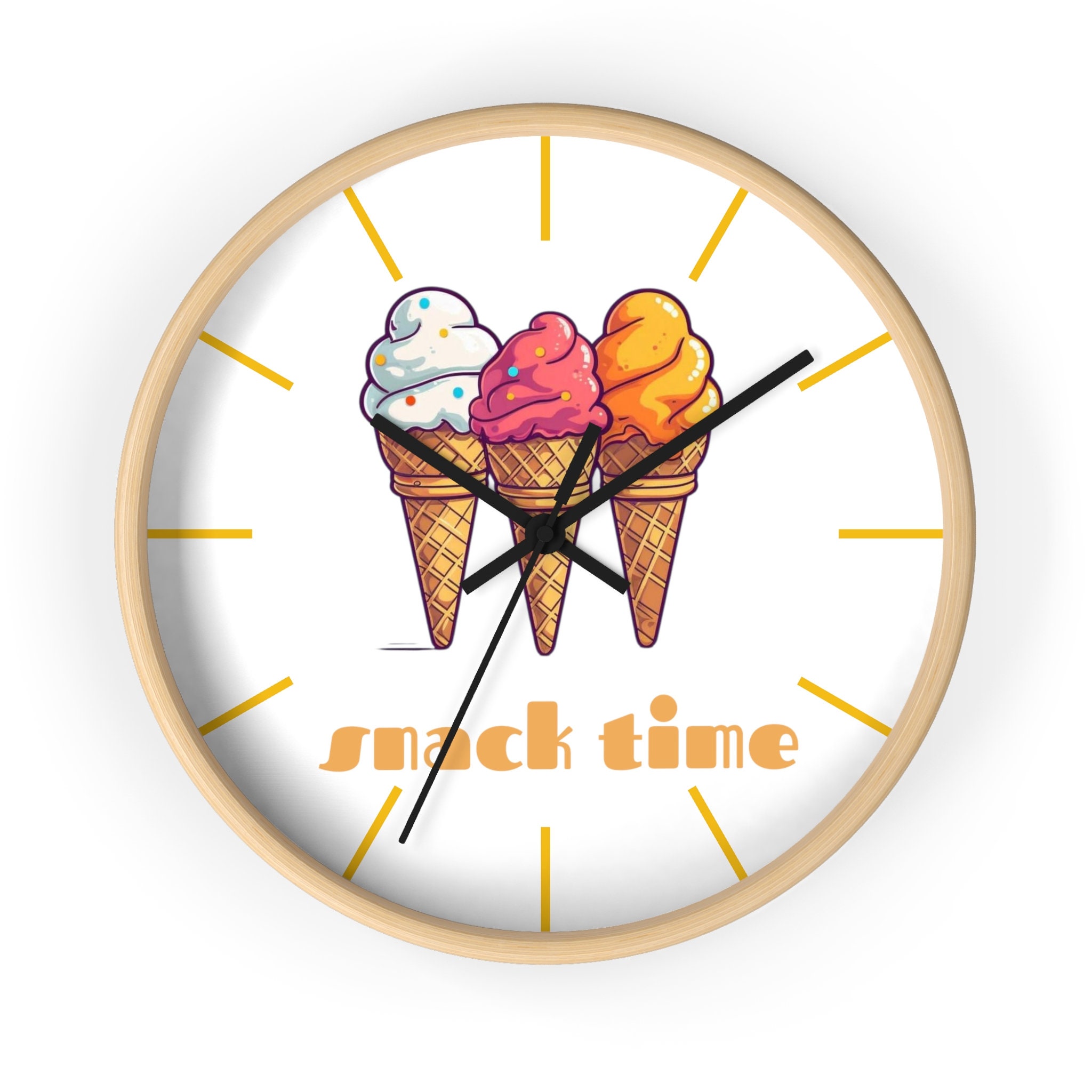 Ice Cream Time Clocks