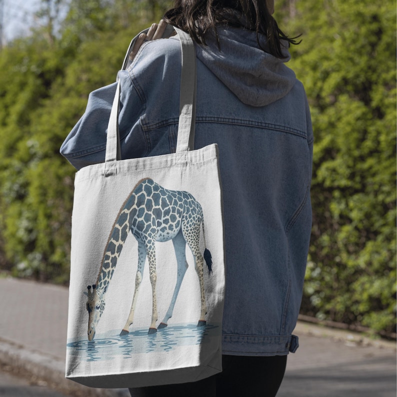 Blue Toile De Jouy Giraffe PNG Clipart. African Chinoiserie Safari ...