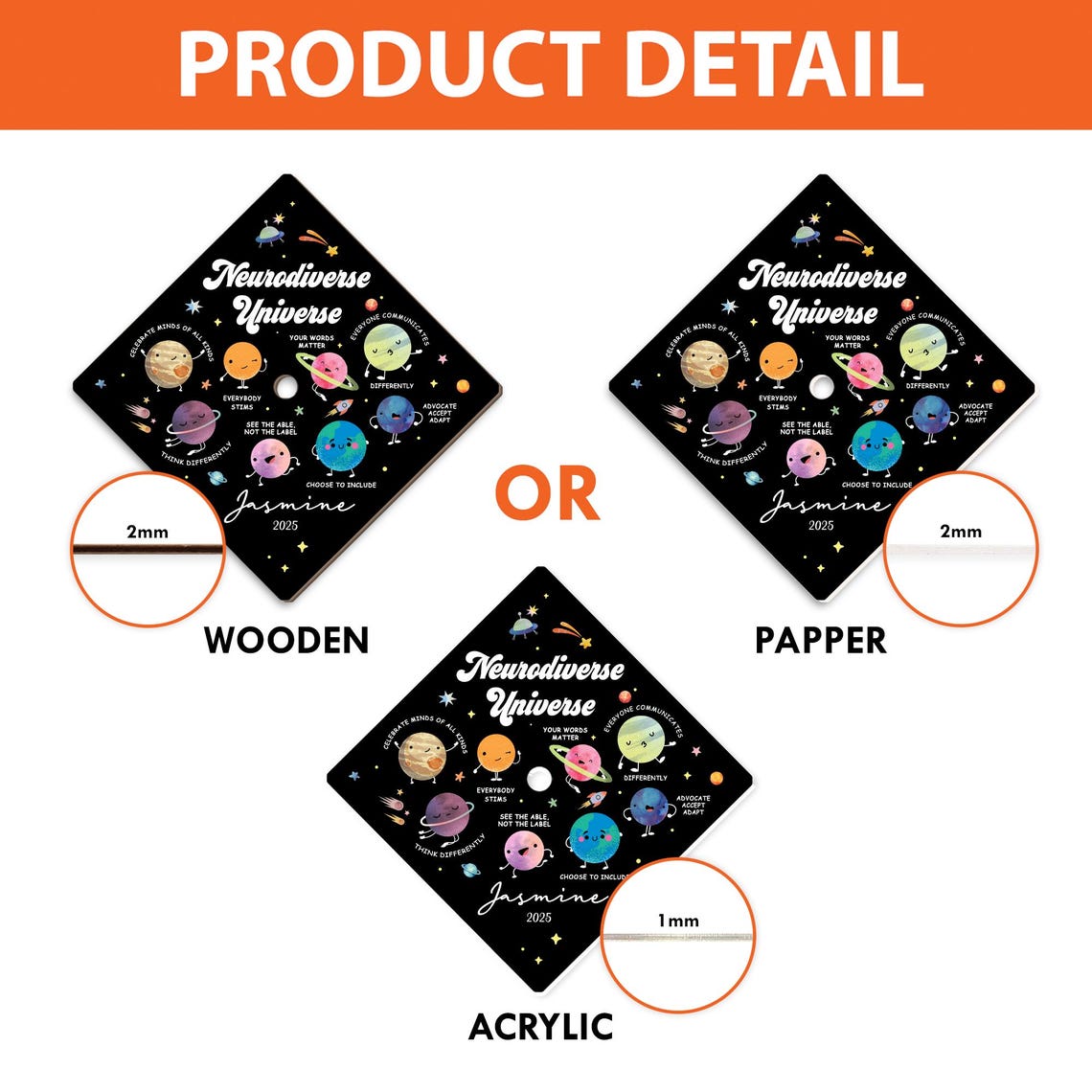 Personalized Teacher Graduation Cap Topper, Teacher Grad Cap Topper ...