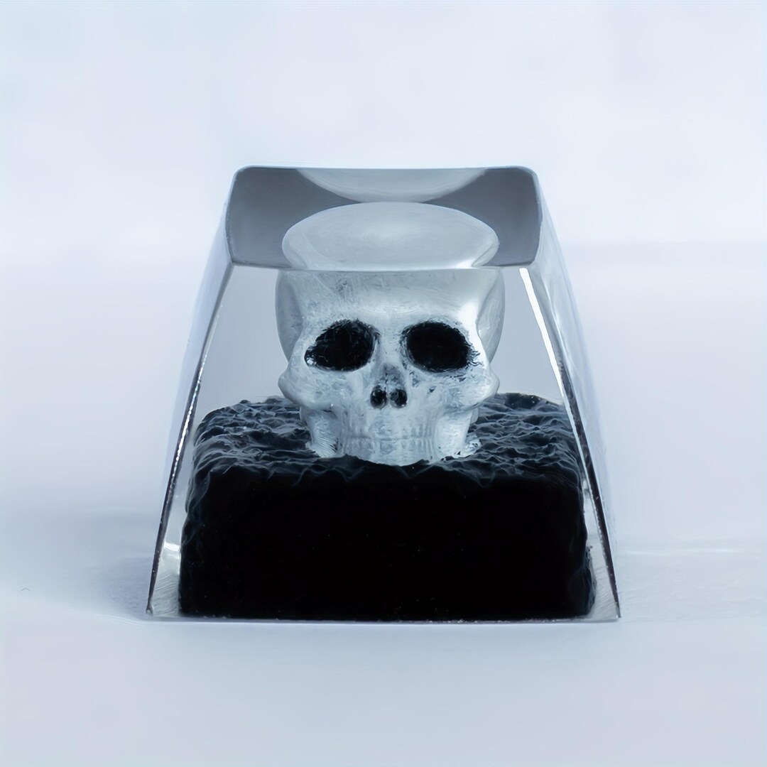 Artisan Resin Skull Keycaps for Mechanical Keyboards - ABS SA Height ...