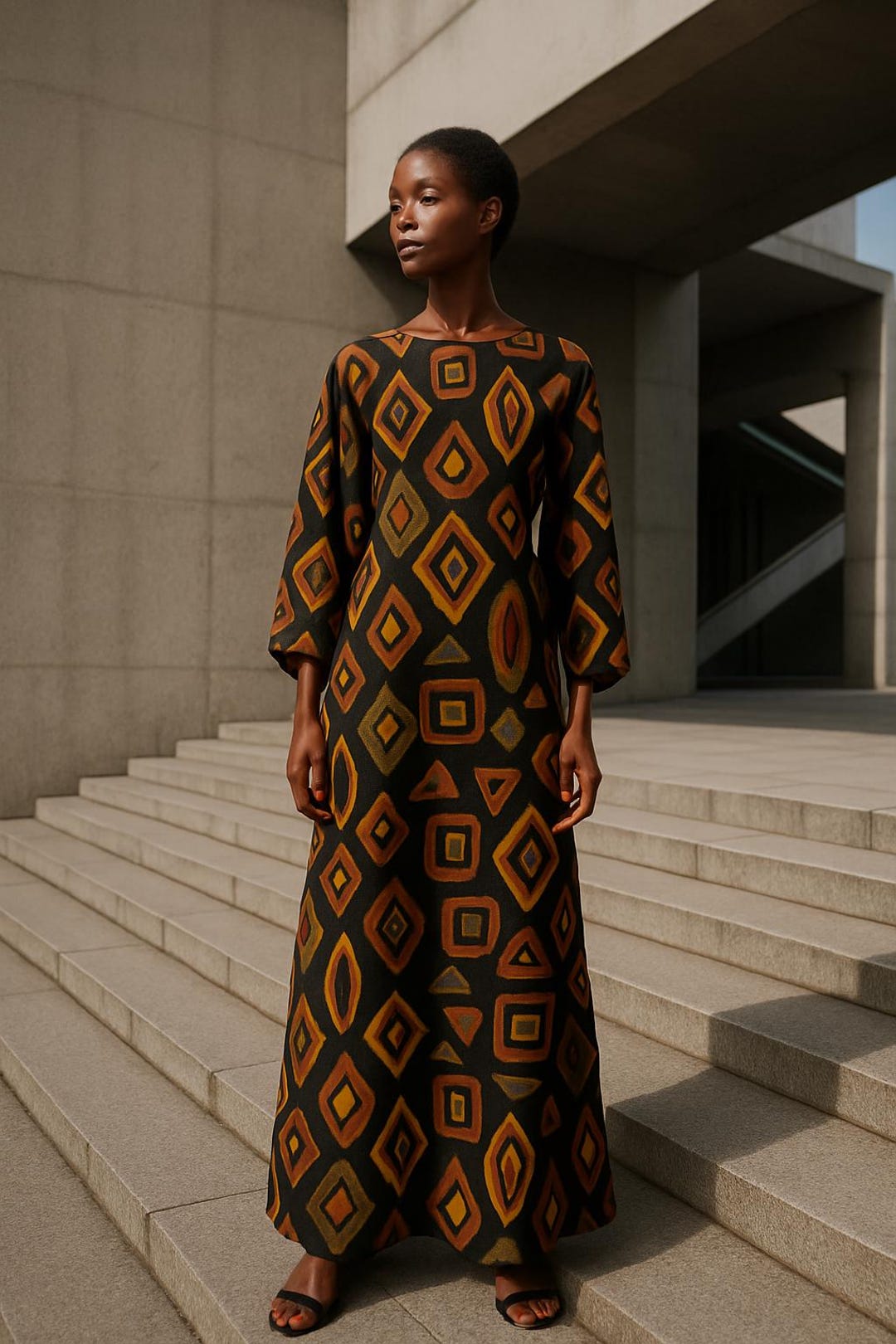 Seamless Boho African Print – Ashanti Relics Pattern – Modern Textile ...