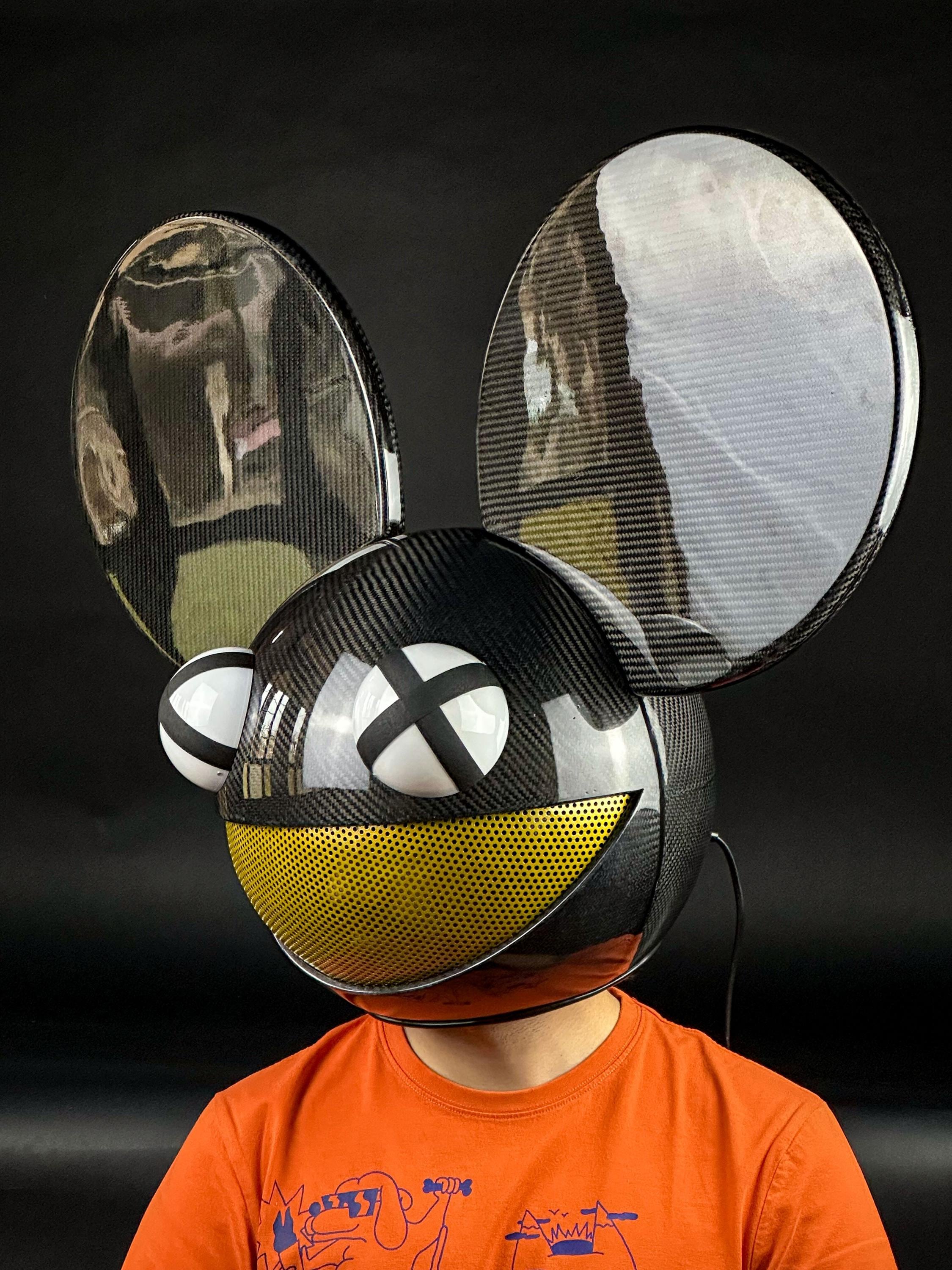 Carbon Fiber Mau5head Helmet - Deadmau5 Mask Replica - Etsy