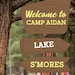Camping Directional Signs ( Instant Download and Editable File) - Etsy