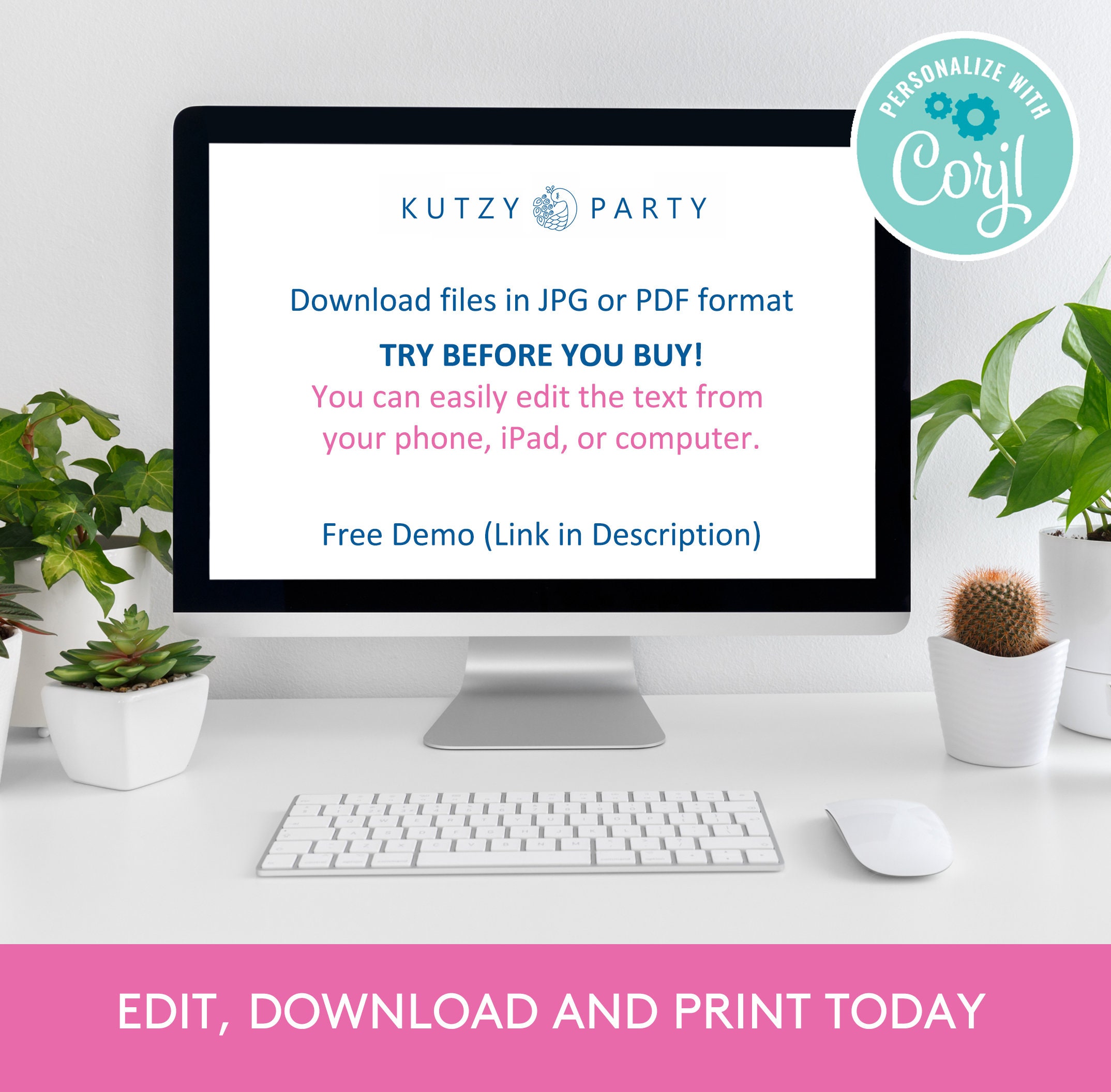 Art Party Printable Backdrop - Etsy