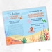 Under the Sea Graduation Combo (includes Invitation, Save the Date ...