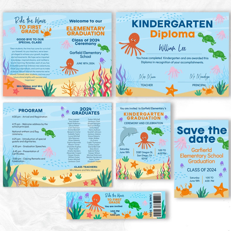 Ocean Themed Graduation - Etsy
