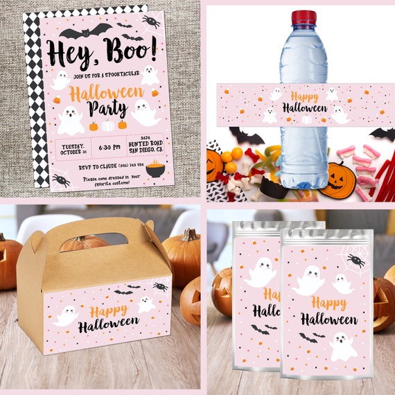 HALLOWEEN PARTY BUNDLE Printable Instant Download and - Etsy