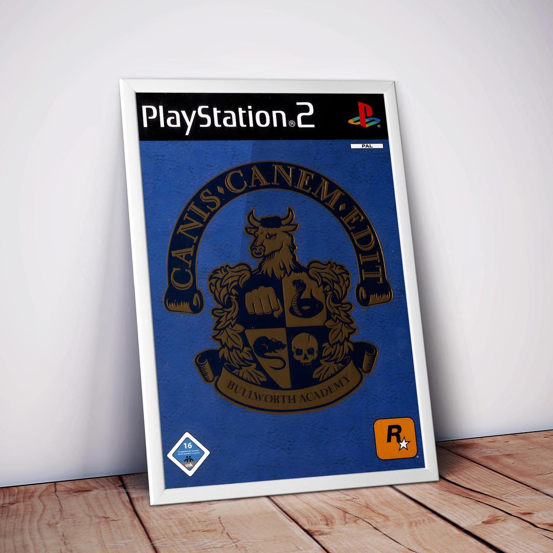 Bully Cover Art | Video Game Poster | High Quality Matte Print | Cel ...
